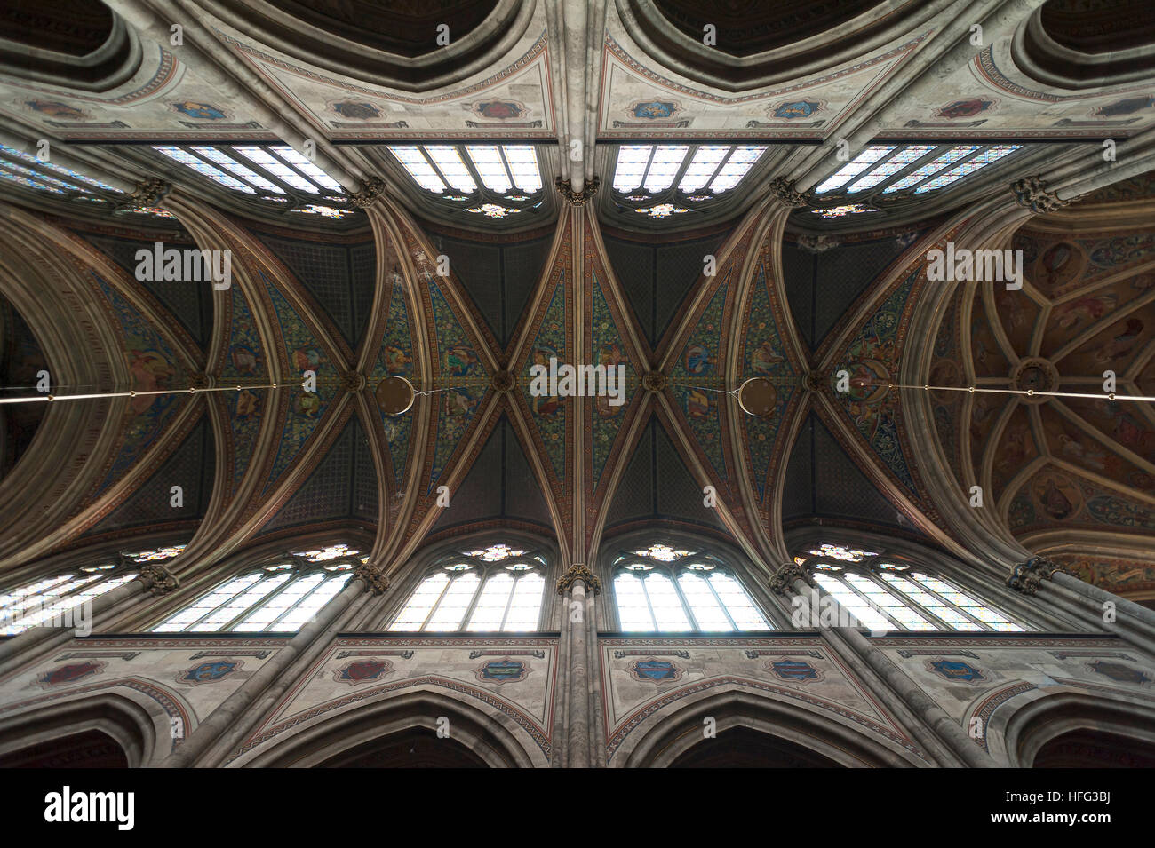 Neo gothic ceiling hi-res stock photography and images - Alamy