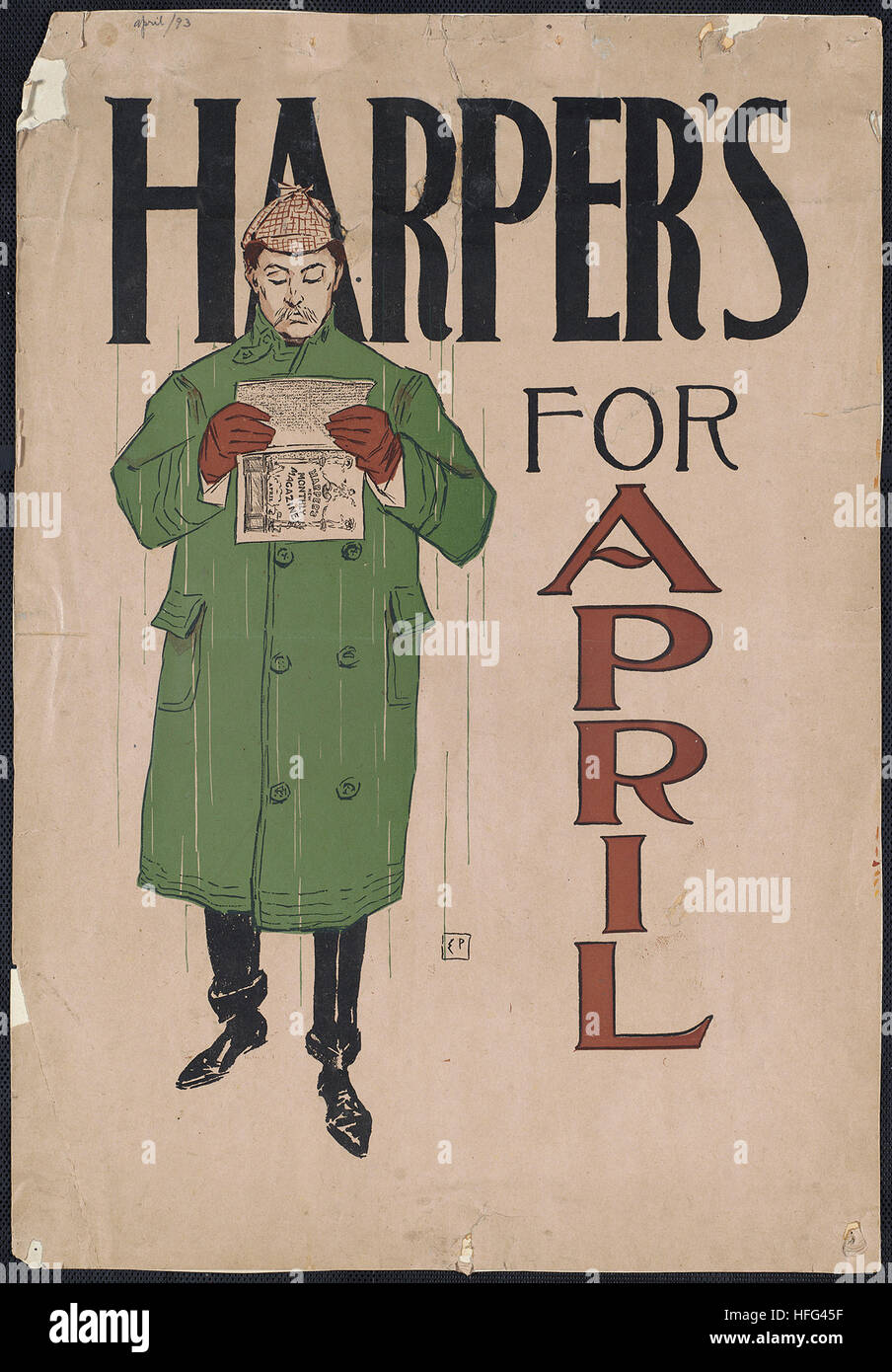 Harper's for April Stock Photo - Alamy