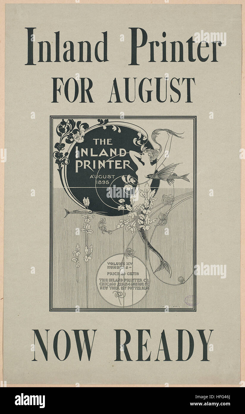 Inland printer for August Stock Photo - Alamy