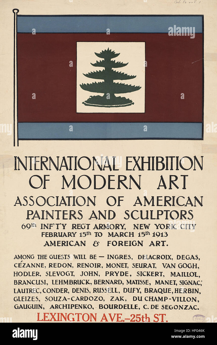 International exhibition of modern art Stock Photo - Alamy