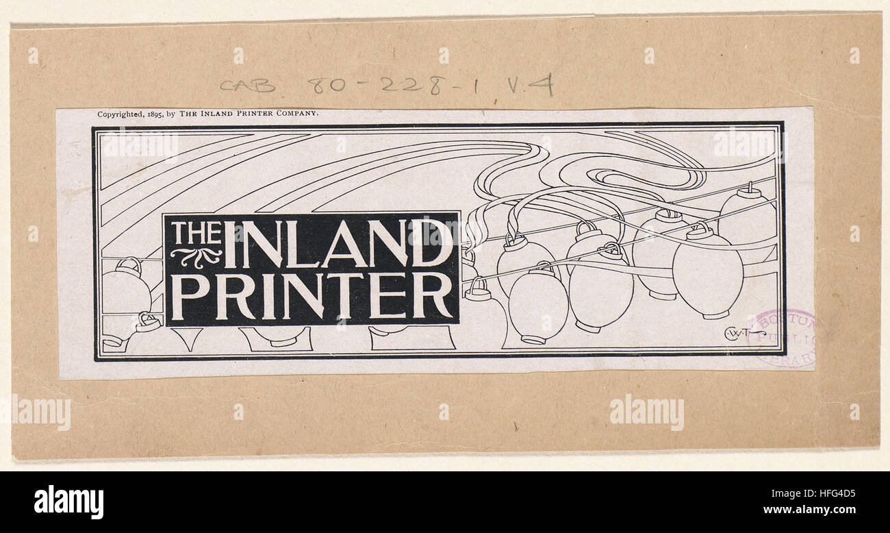 The inland printer, July 1895 Stock Photo - Alamy