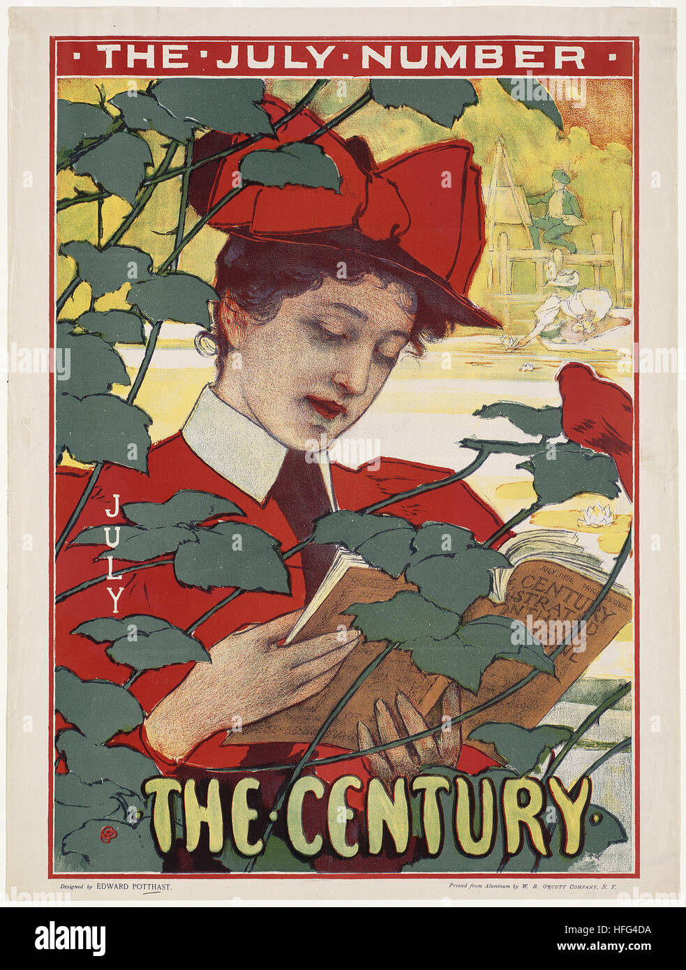 The July number, the century Stock Photo - Alamy