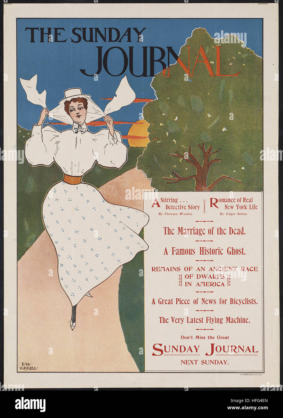 The Sunday journal Stock Photo - Alamy