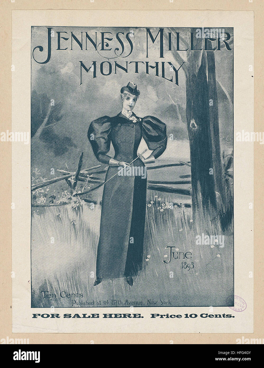 Jenness Miller monthly, June 1895 Stock Photo - Alamy