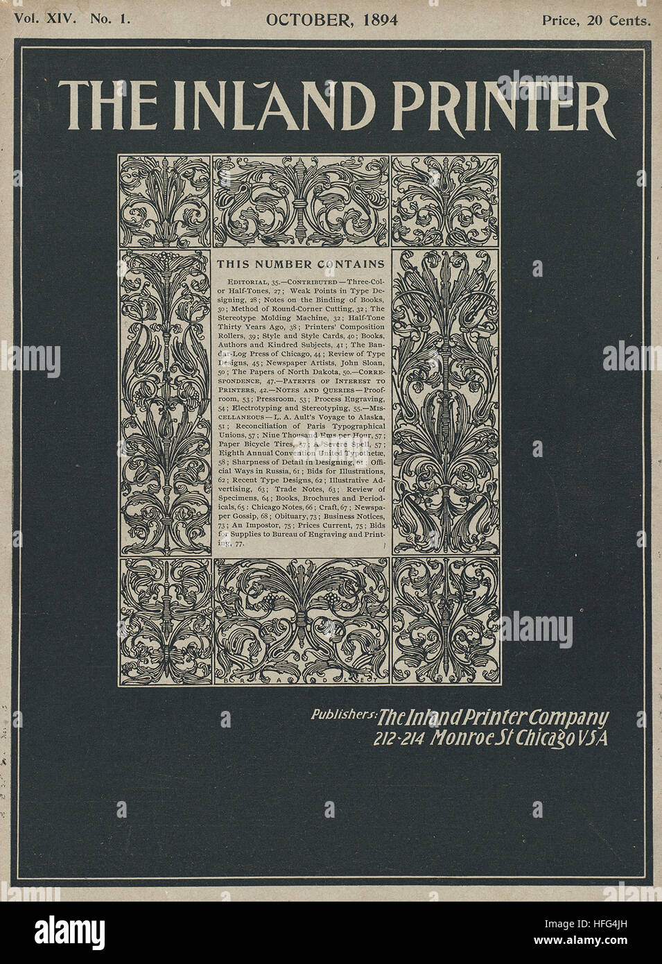 The inland printer, October 1894 Stock Photo - Alamy
