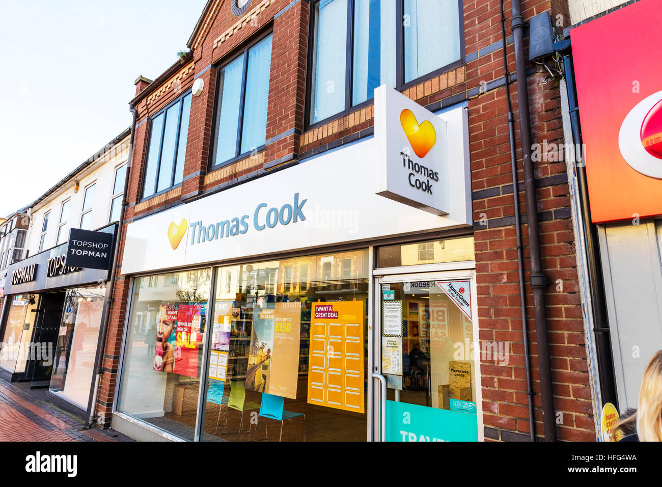Travel agent shop facade hi-res stock photography and images - Alamy