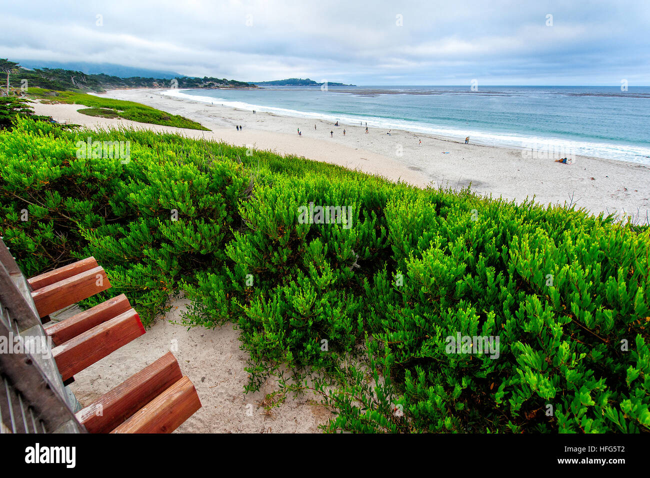 beach of Carmel by the sea Monterey Peninsula Stock Photo - Alamy