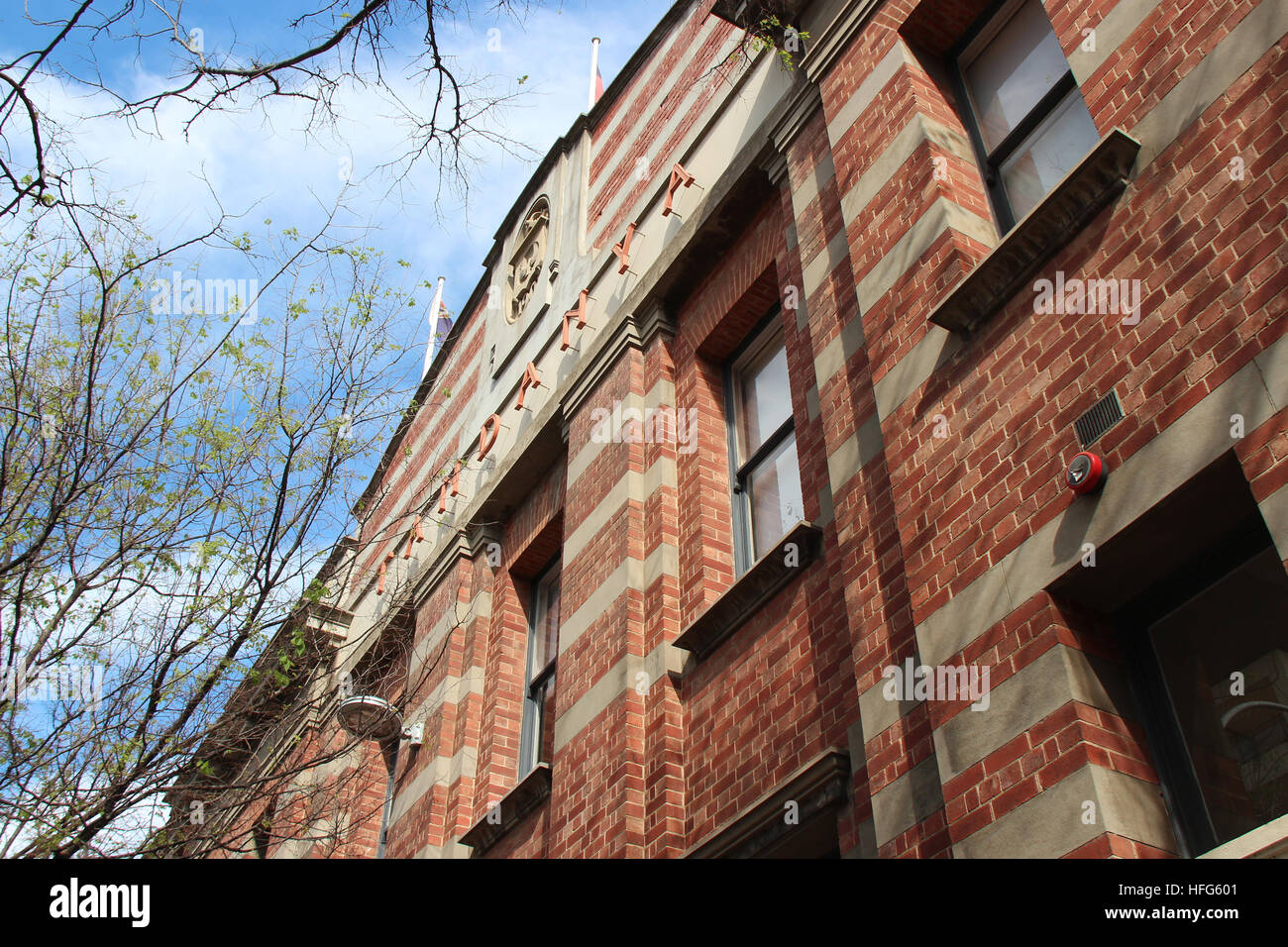Buildings (Tandanya) on Grenfell street in Adelaide (Australia Stock ...