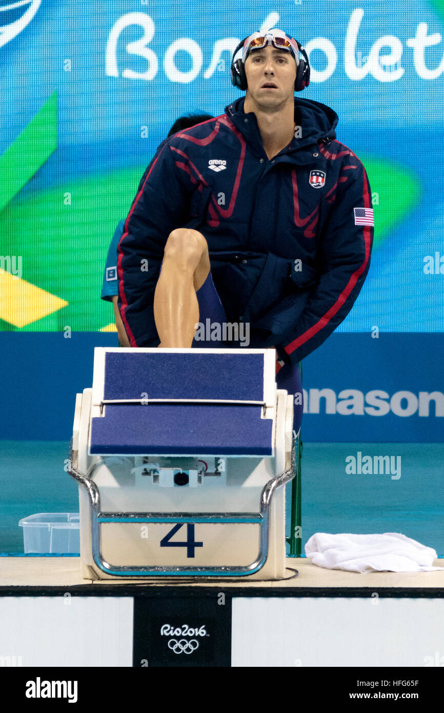 Michael phelps usa starting mens hi-res stock photography and images ...