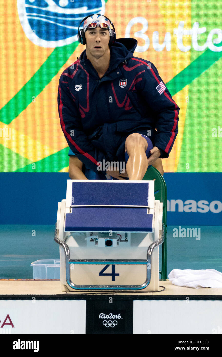 Michael phelps usa starting mens hi-res stock photography and images ...