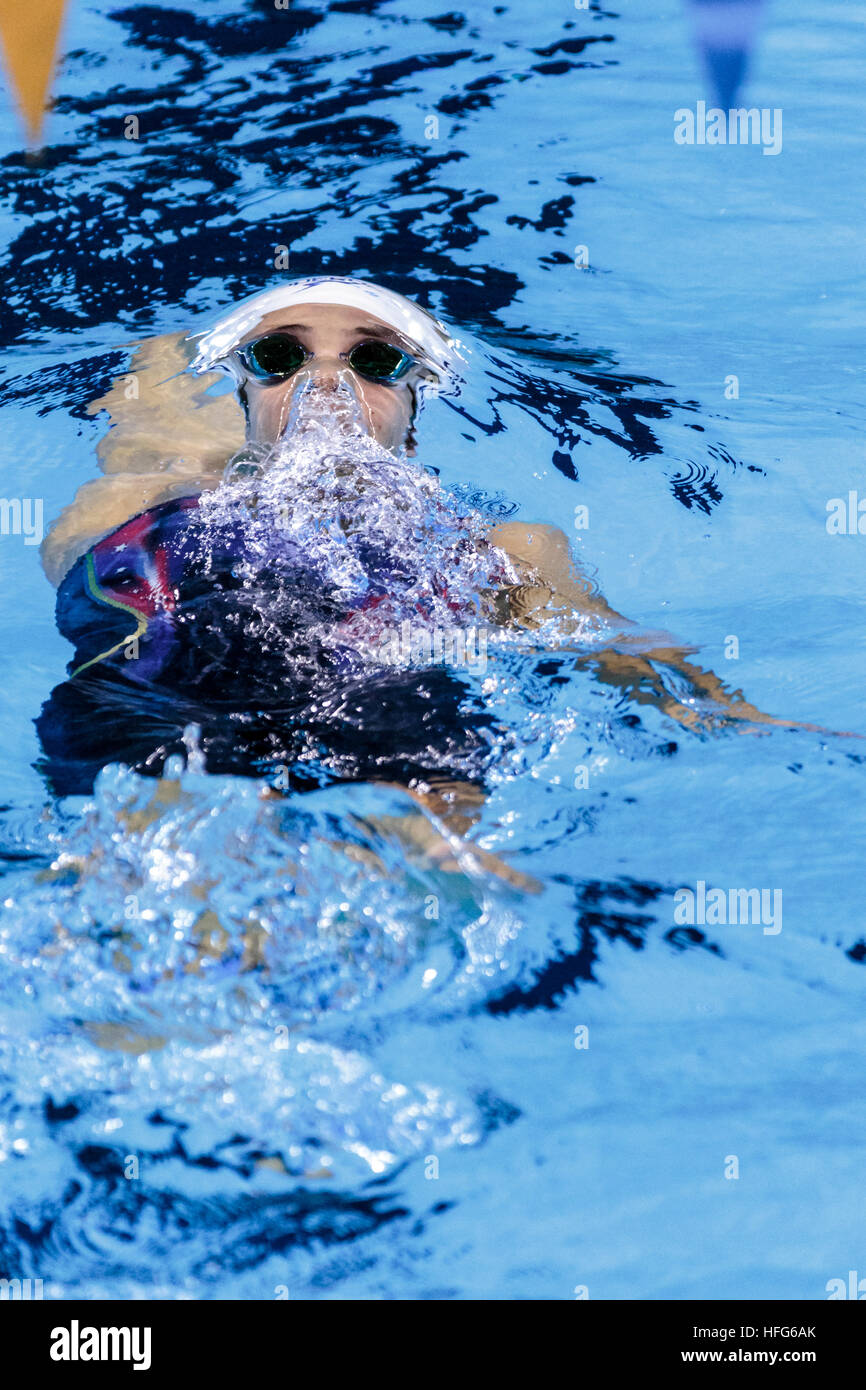 Rio de Janeiro, Brazil. 8 August 2016. Madeline DiRado (USA) competing ...