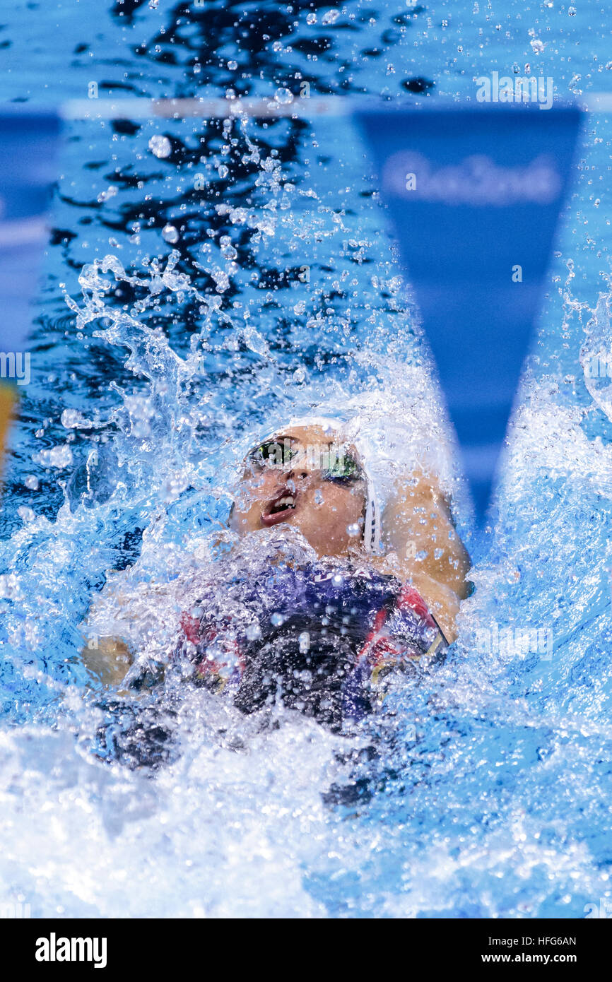 Rio de Janeiro, Brazil. 8 August 2016. Madeline DiRado (USA) competing ...