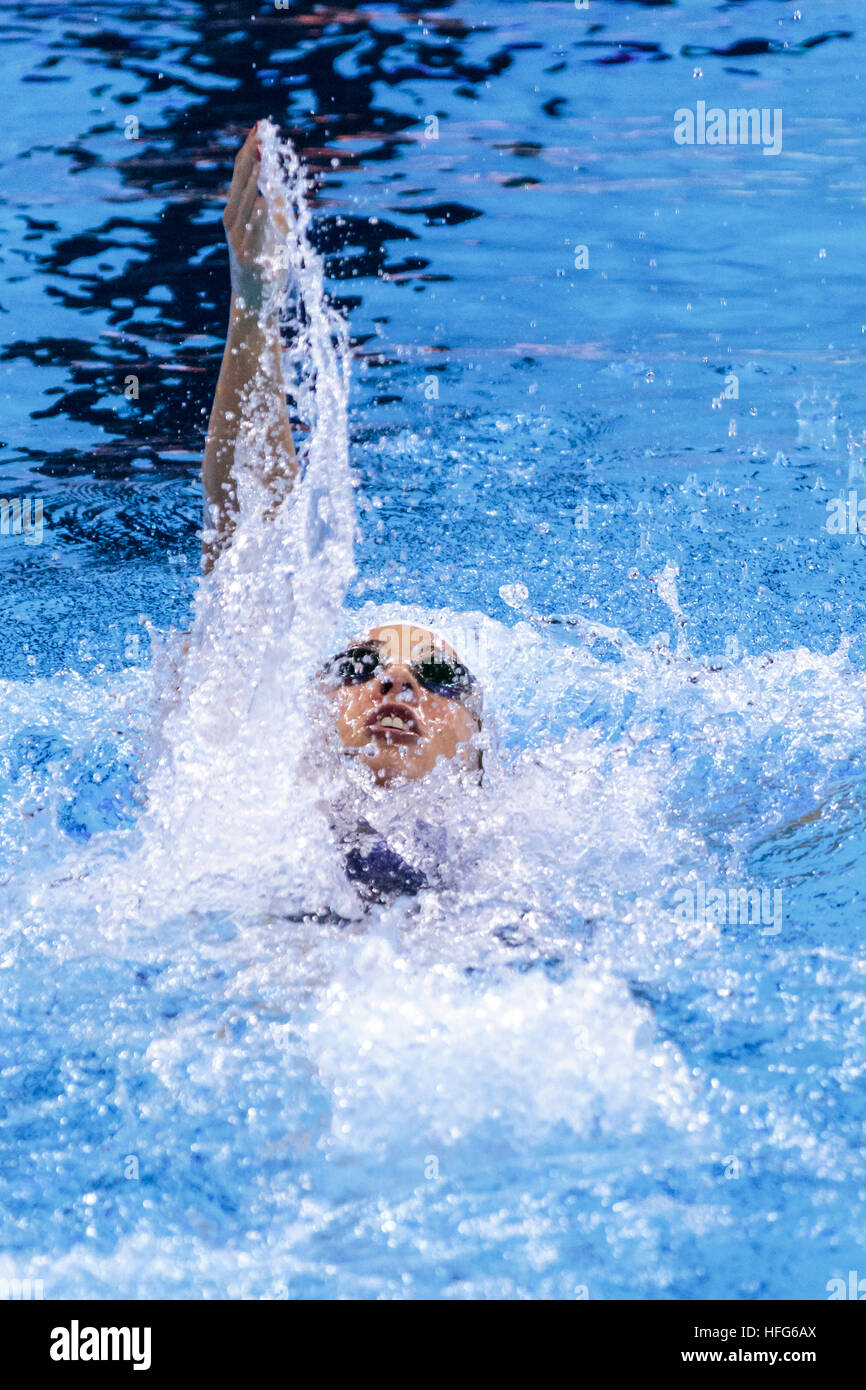 Rio de Janeiro, Brazil. 8 August 2016. Madeline DiRado (USA) competing ...