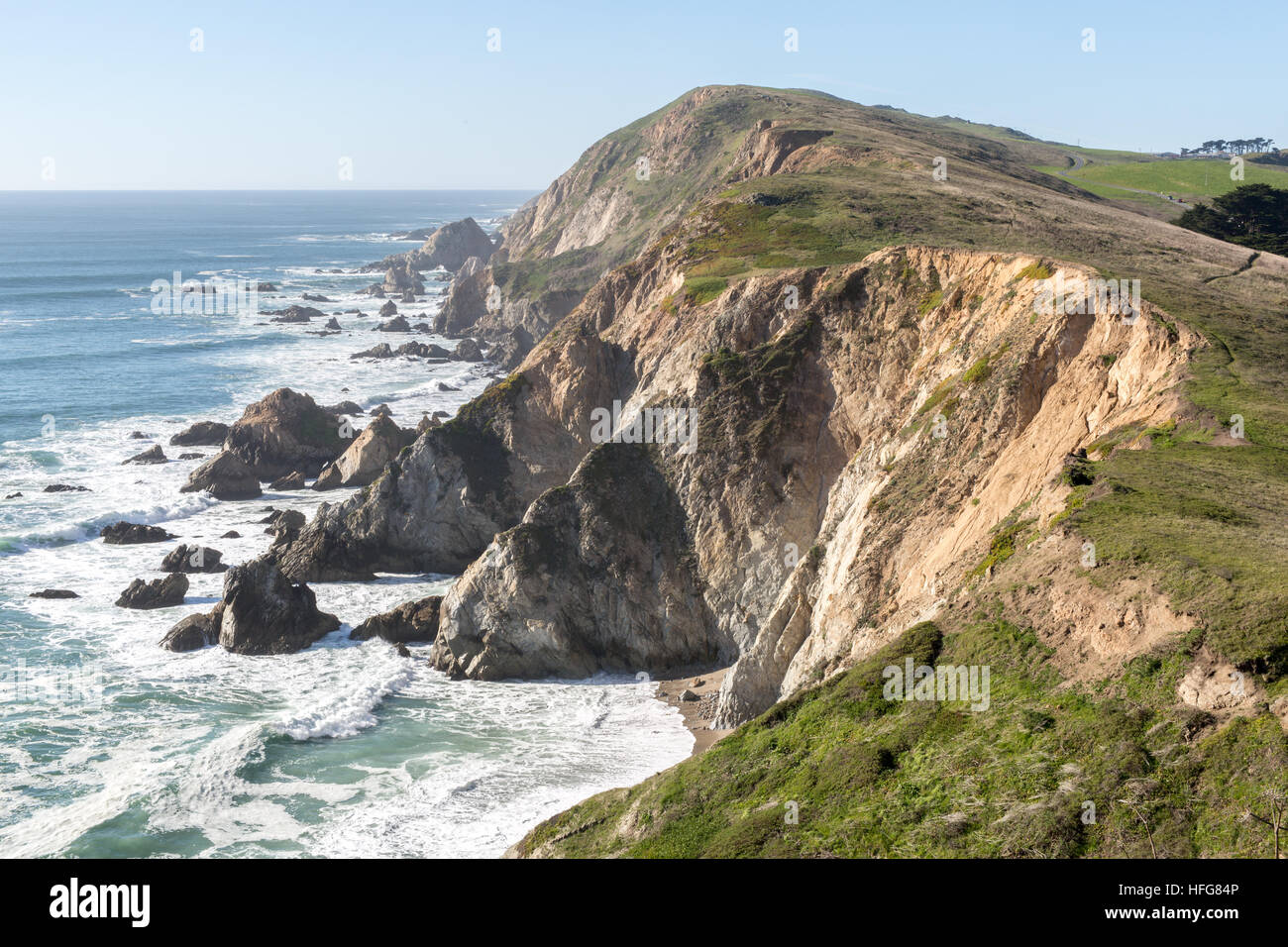 Chimney Rock, Point Reyes National Seashore, North California, USA ...