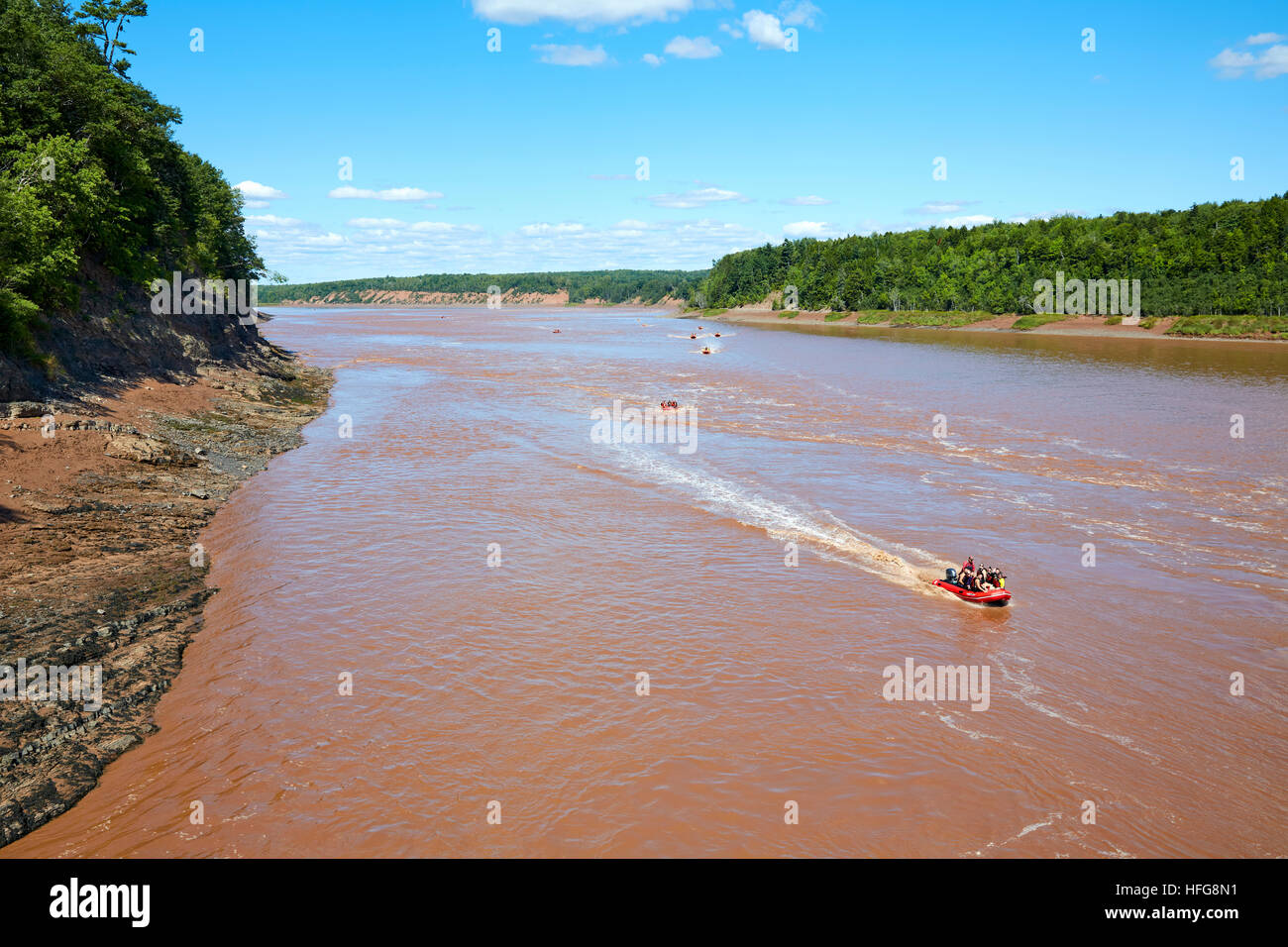Shubenacadie river bore hi-res stock photography and images - Alamy