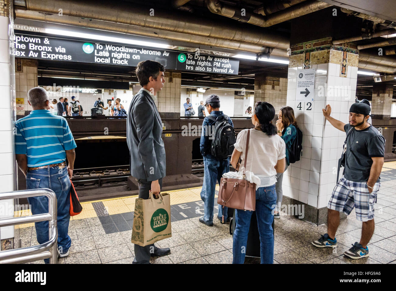 New York City,NY NYC,Manhattan,Midtown,42nd Street,subway,station ...