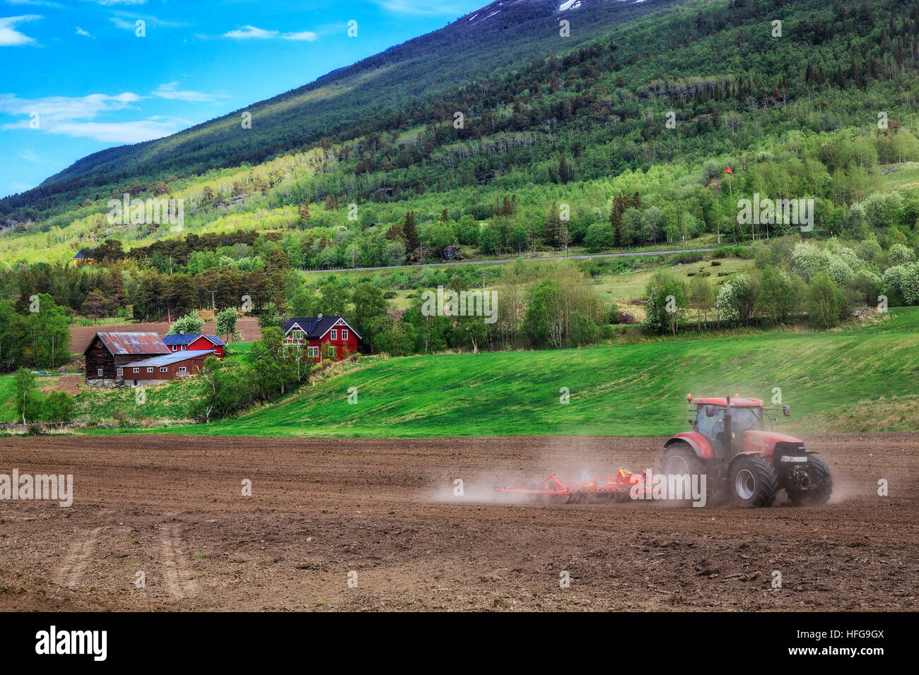 Norway farm hi-res stock photography and images - Alamy