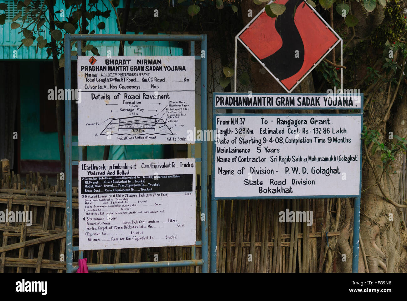 Construction construction sign hi-res stock photography and images - Alamy
