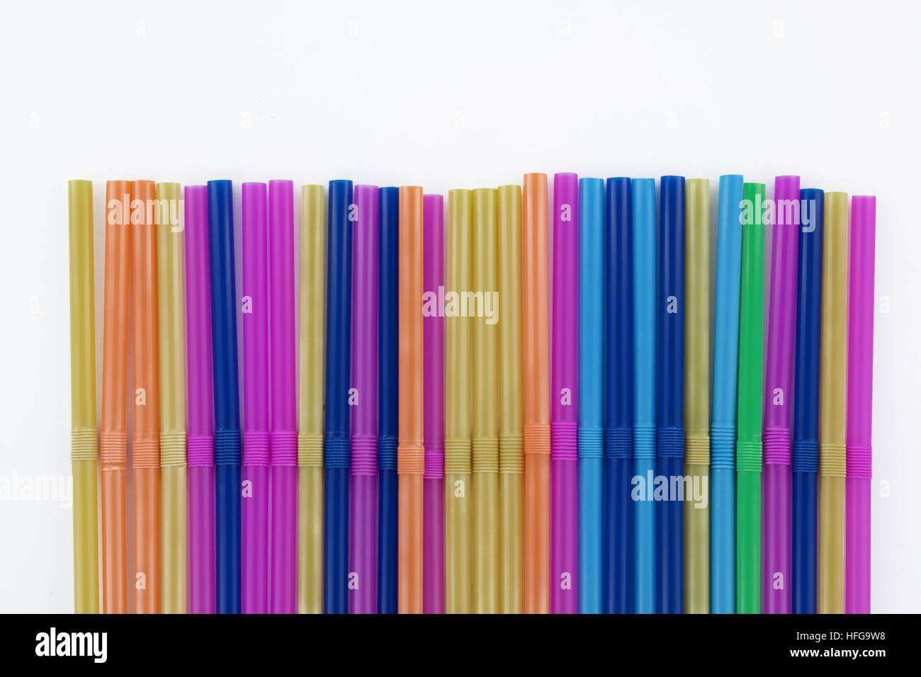 Group of straws hi-res stock photography and images - Alamy