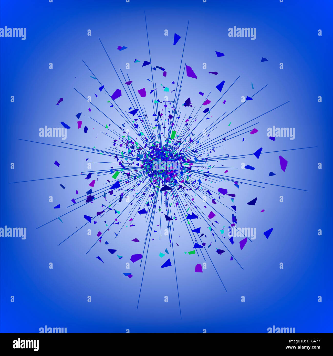 Explode Flash, Cartoon Explosion Stock Photo - Alamy