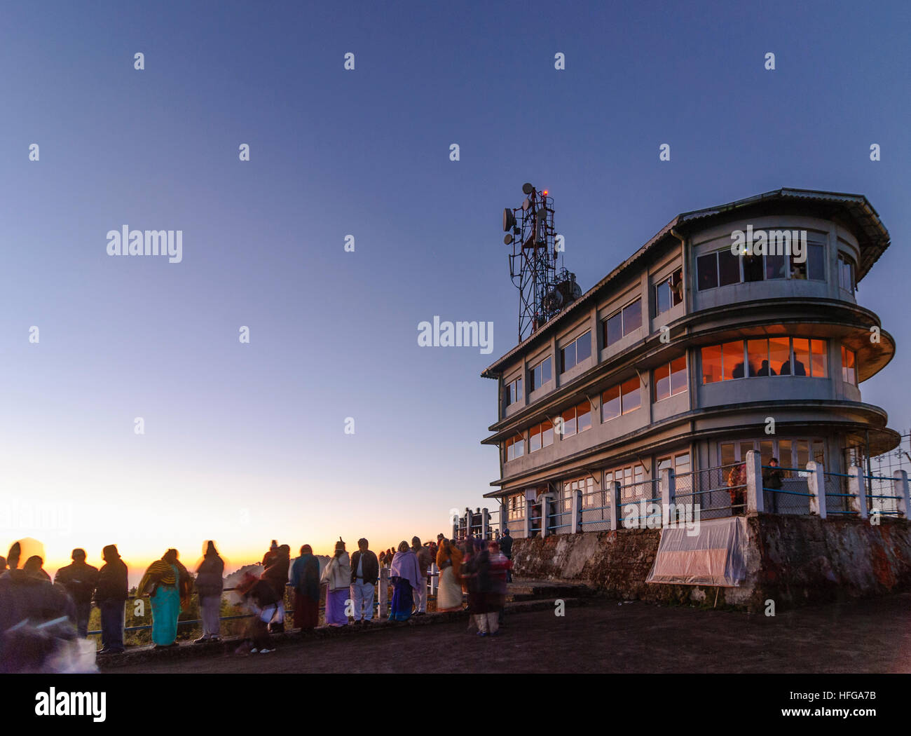 Tiger hill darjeeling hi-res stock photography and images - Alamy