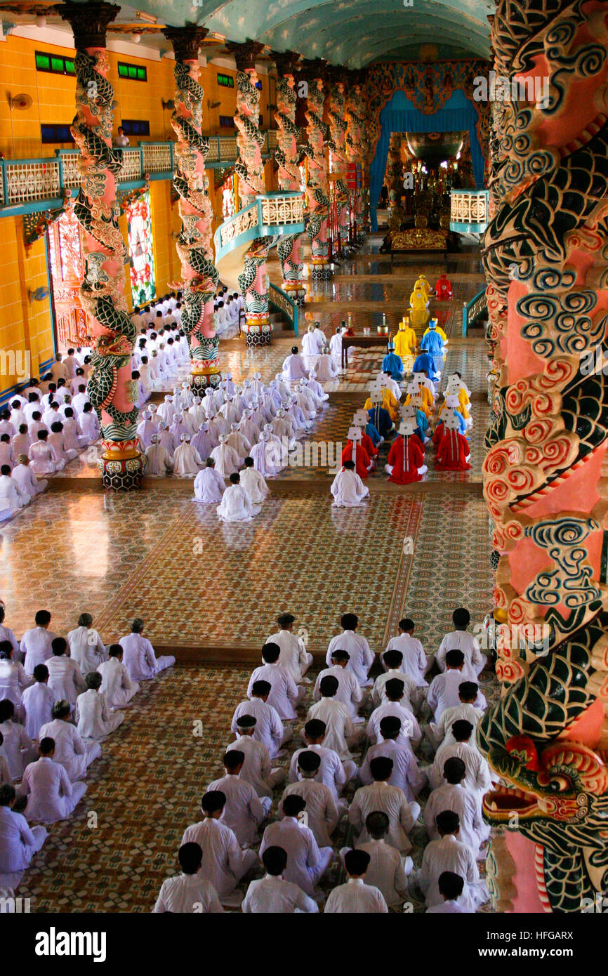Cai Dai Temple Ho Chi Minh City Stock Photo - Alamy