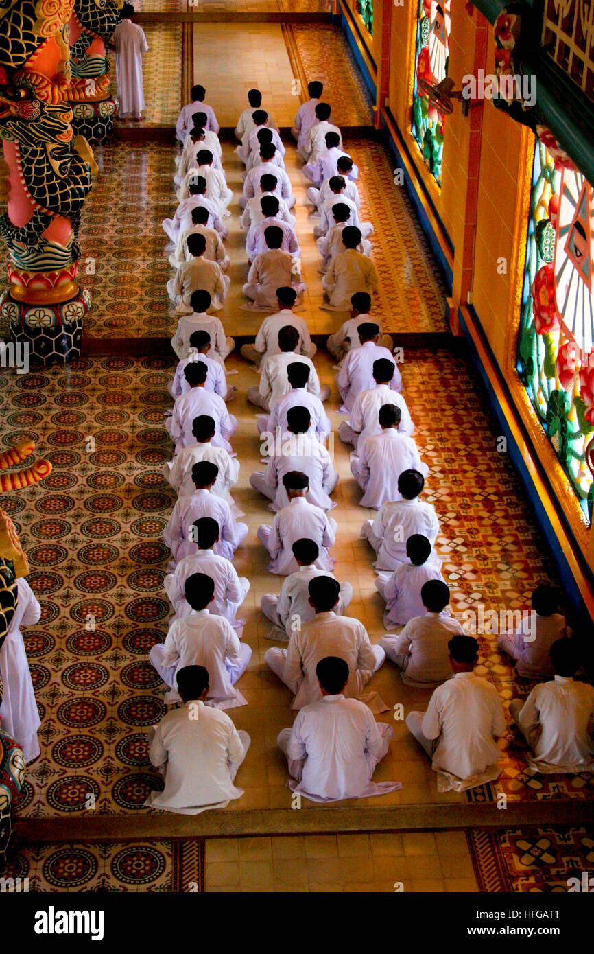 Cai Dai Temple Ho Chi Minh City Stock Photo - Alamy