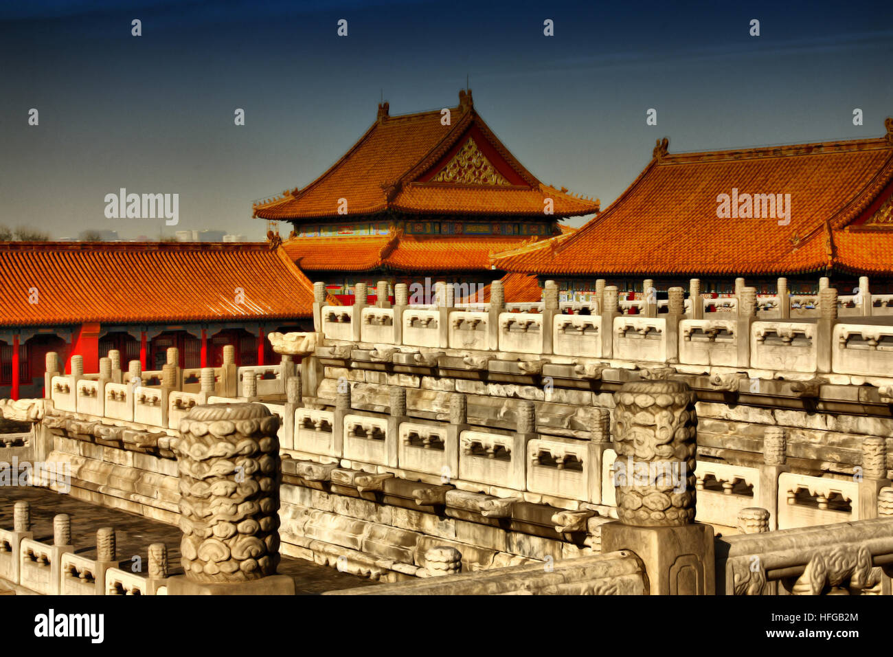 The Forbidden City China Stock Photo - Alamy
