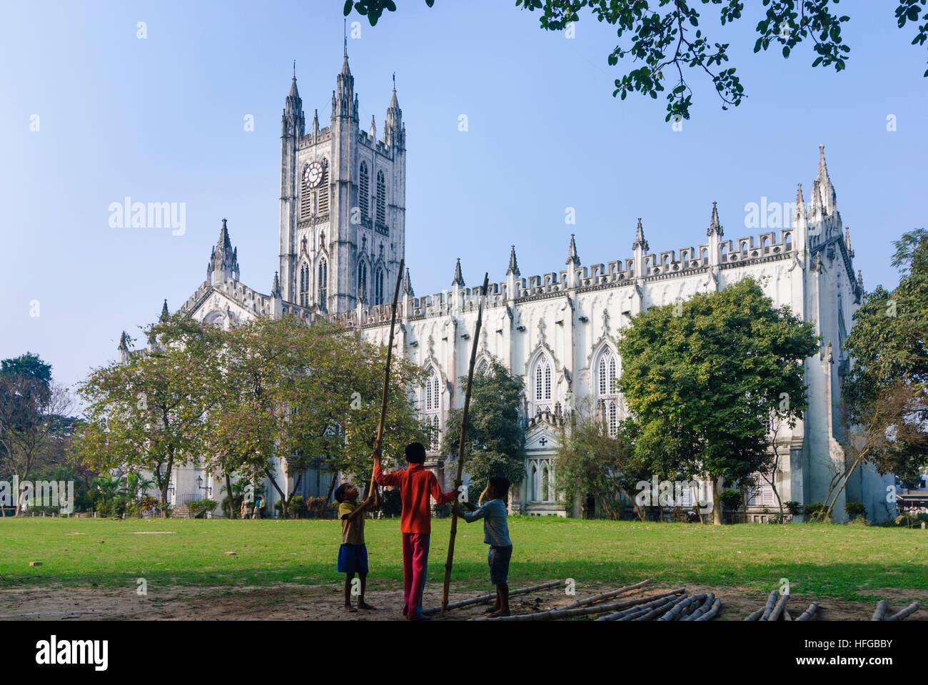 St pauls cathedral calcutta india hi-res stock photography and images ...
