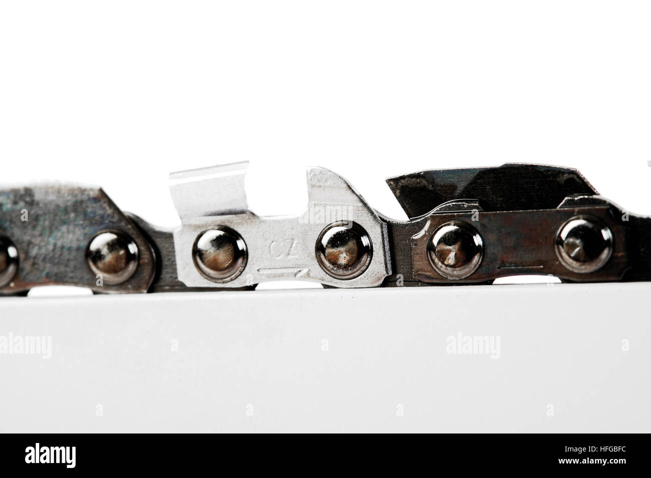 Chains of chainsaws hi-res stock photography and images - Alamy