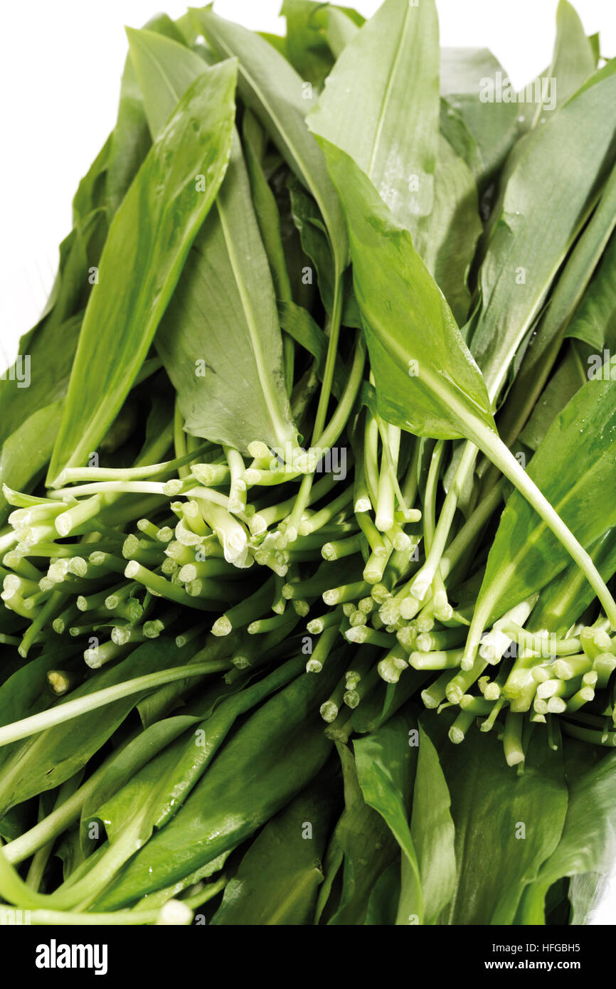 Lots fresh garlic plants hi-res stock photography and images - Alamy