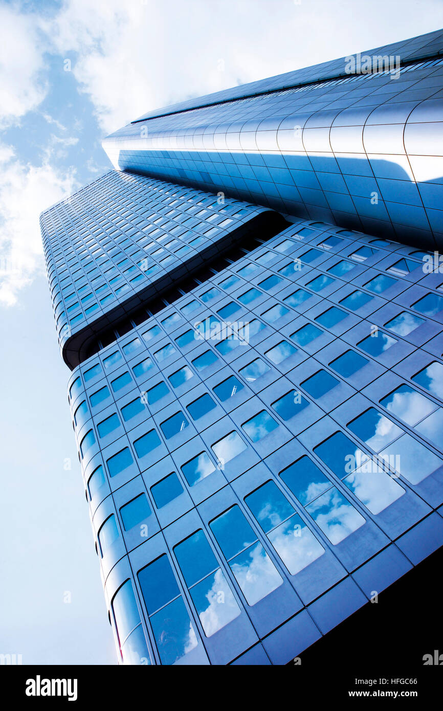 High-rise building, glass facade Stock Photo - Alamy