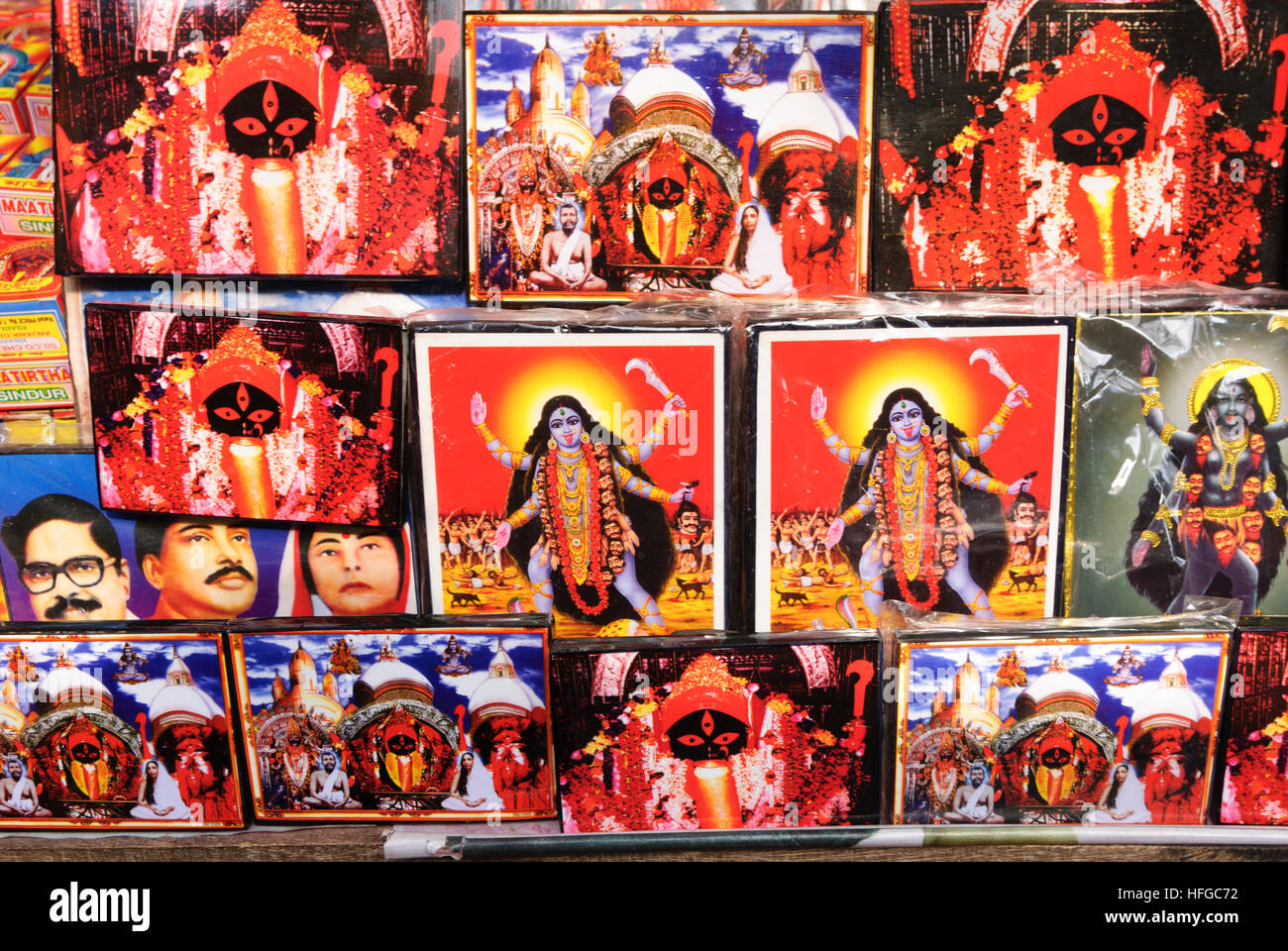 Kalighat kali temple hi-res stock photography and images - Alamy