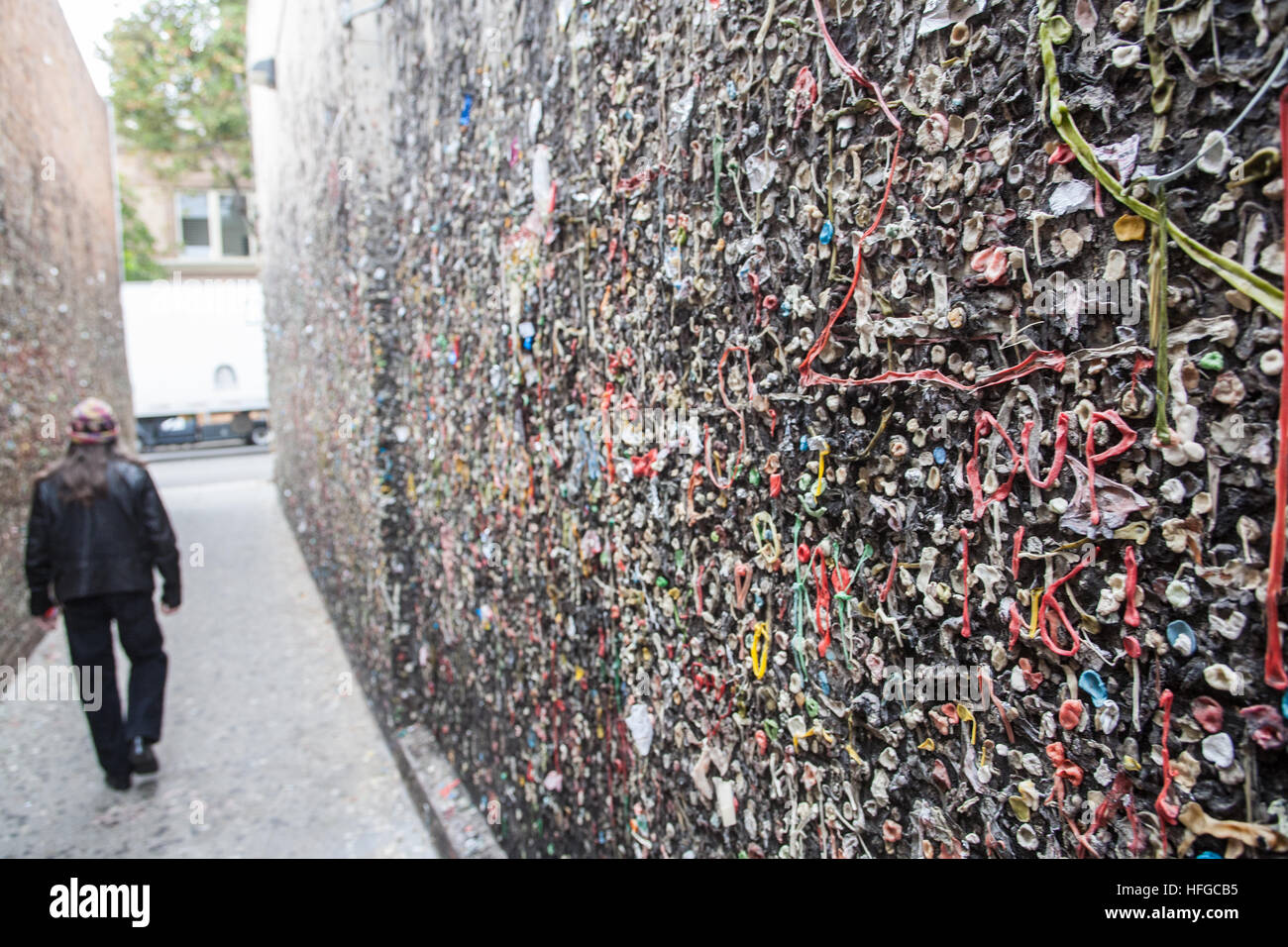 Bubblegum alley california hi-res stock photography and images - Alamy
