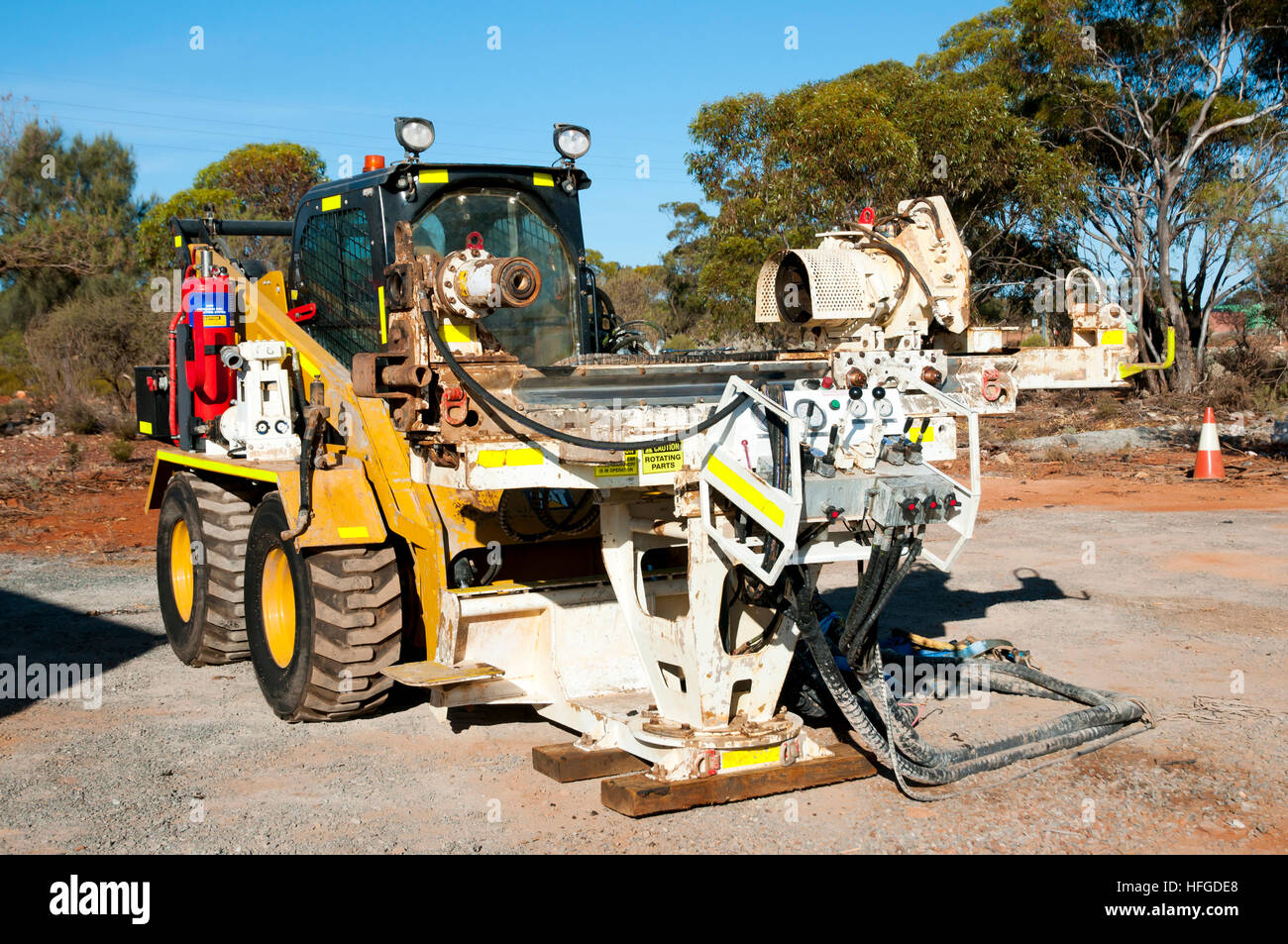 Underground Drill Rig Stock Photo - Alamy