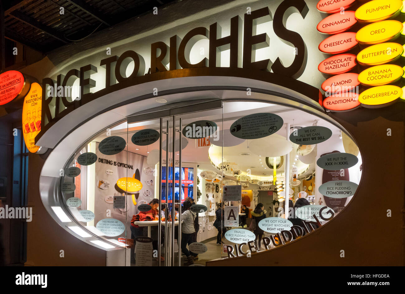 Rice to Riches, a small restaurant selling in rice dishes in Nolita in ...
