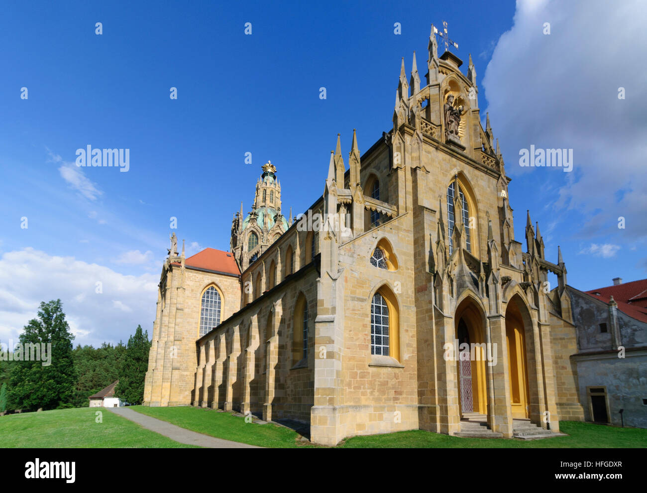 Kladruby u Stribra (Kladrau): Monastery Kladruby, , Plzensky, Pilsner ...