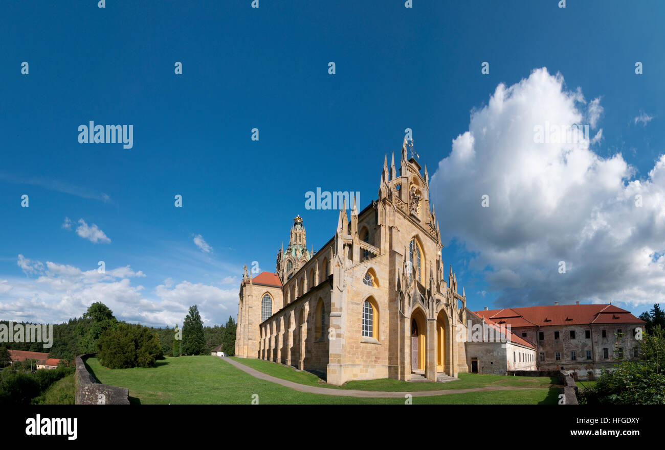 Kladruby u Stribra (Kladrau): Monastery Kladruby, , Plzensky, Pilsner ...