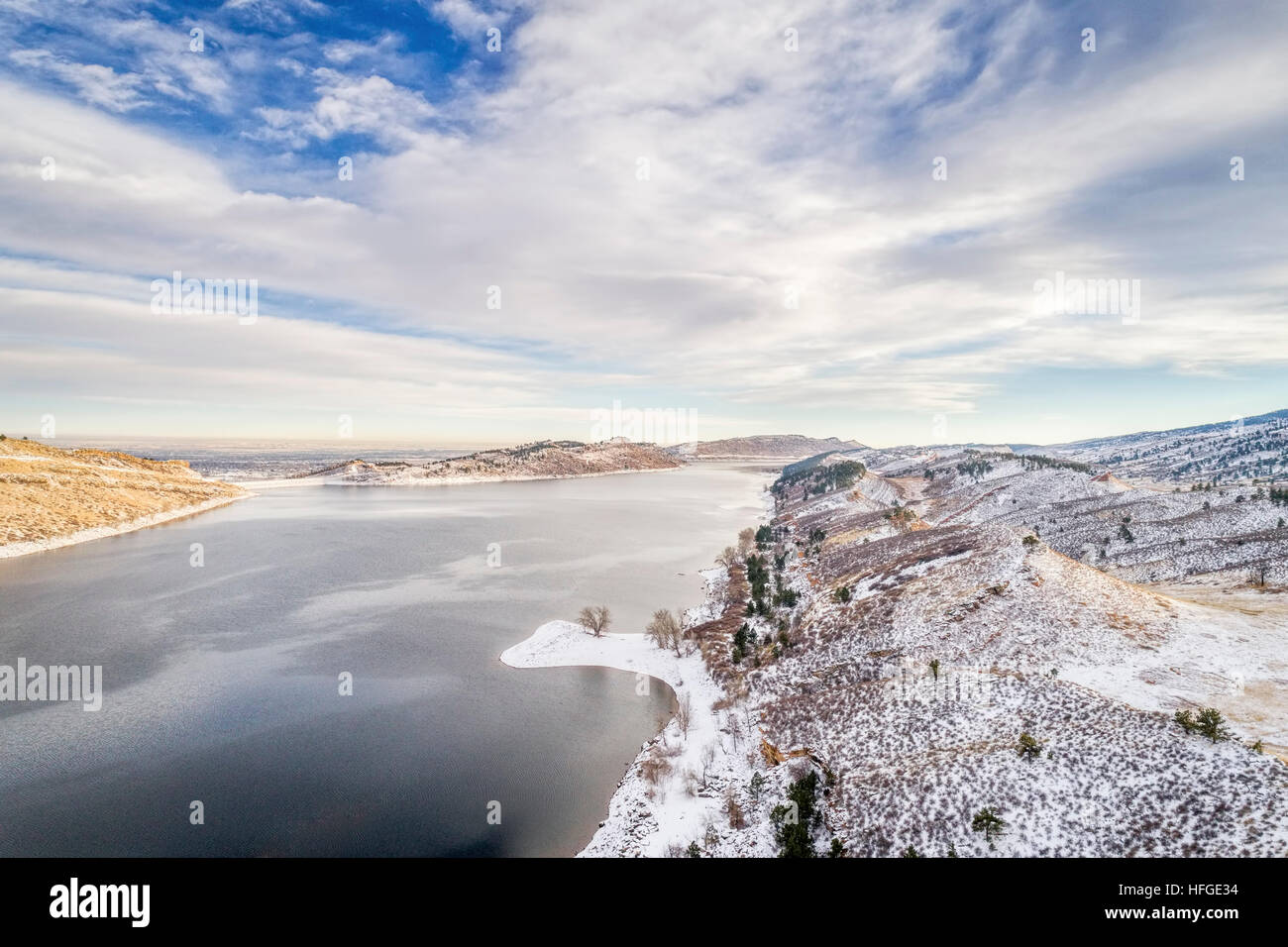 Horsetooth Reservoir and Lory State Park near Fort Collins, COlorado ...