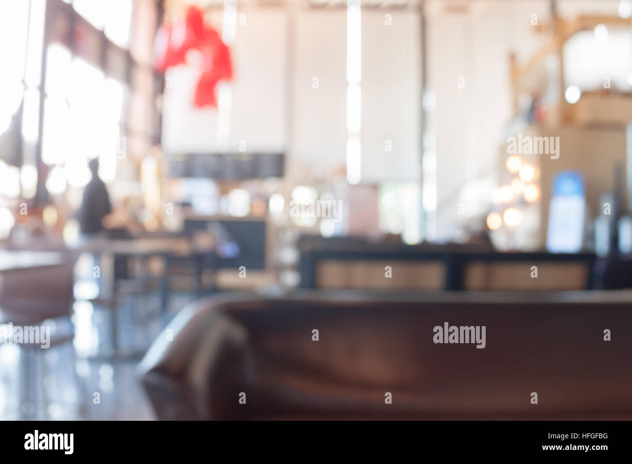Coffee shop abstract blur background, stock photo Stock Photo - Alamy