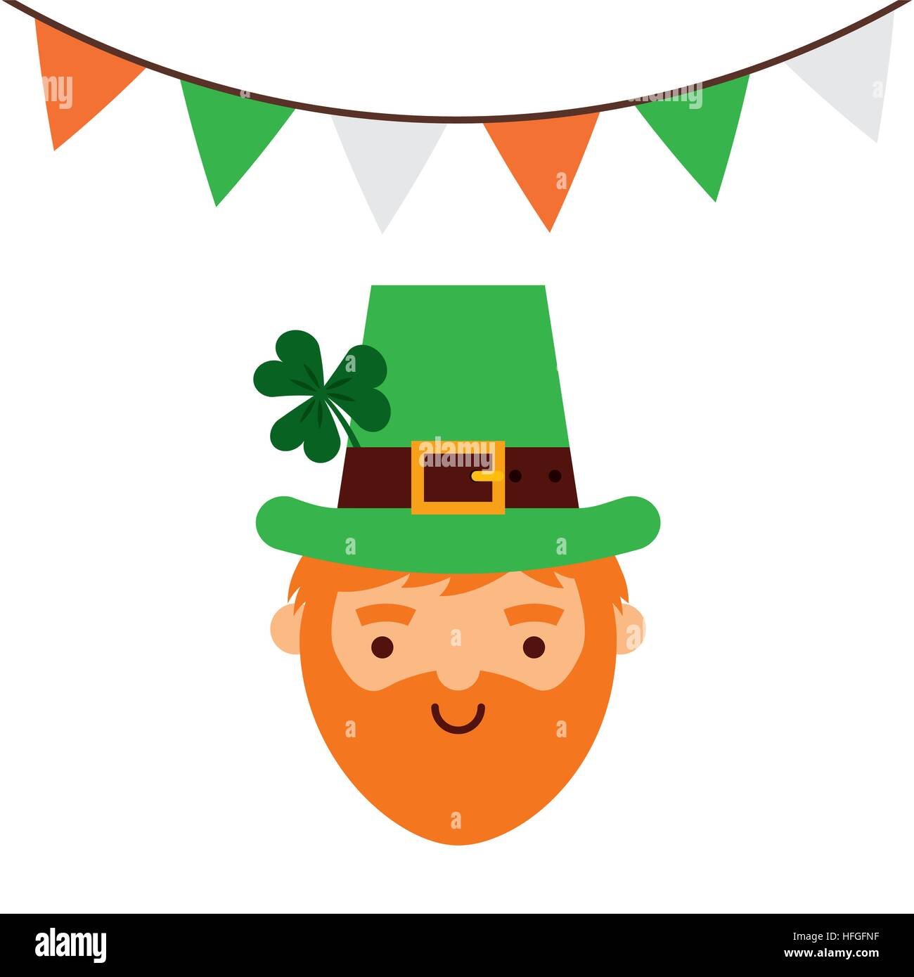 Leprechaun Head Clip Art
