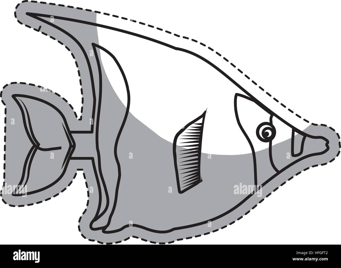 sea fish icon Stock Vector Image & Art - Alamy