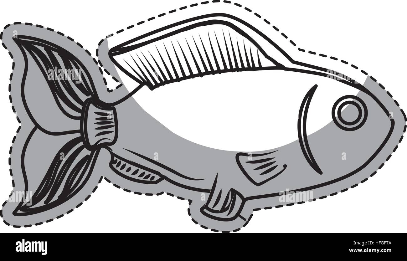 sea fish icon Stock Vector Image & Art - Alamy
