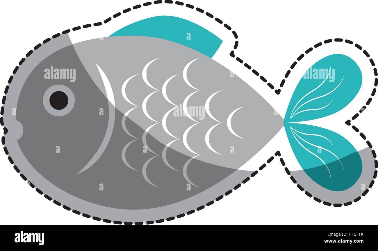 sea fish icon Stock Vector Image & Art - Alamy