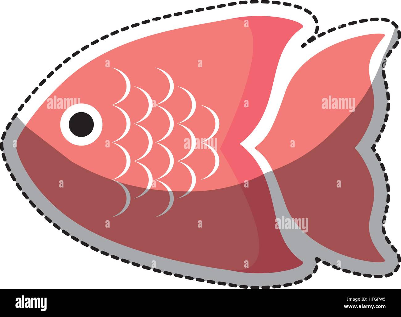 sea fish icon Stock Vector Image & Art - Alamy
