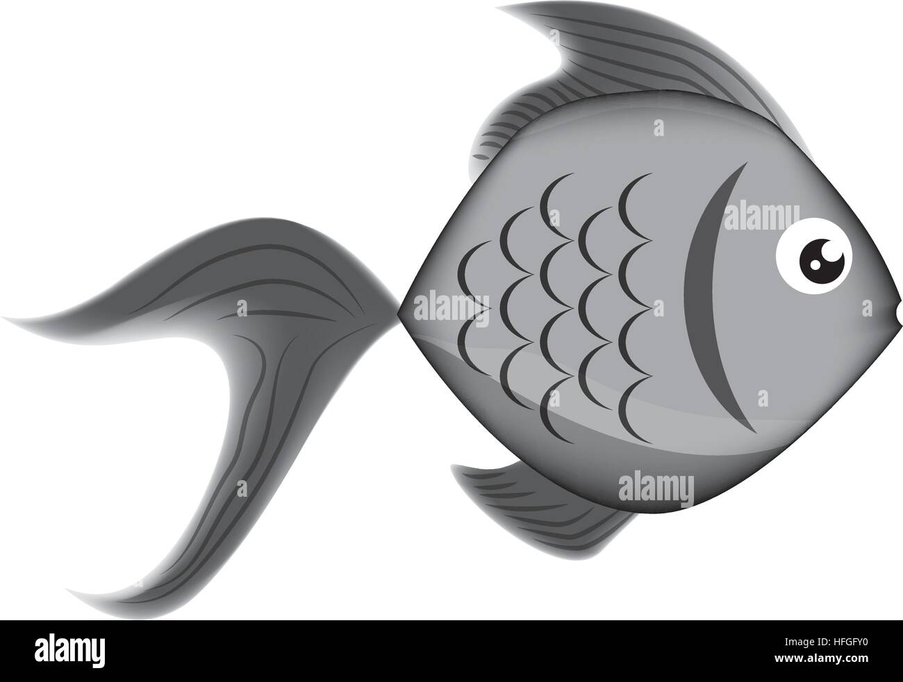 sea fish icon Stock Vector Image & Art - Alamy