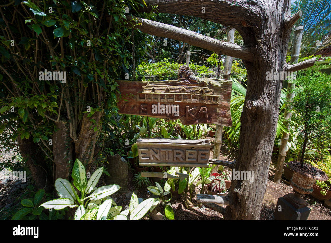 The Eureka House in Moka, Mauritius Stock Photo - Alamy