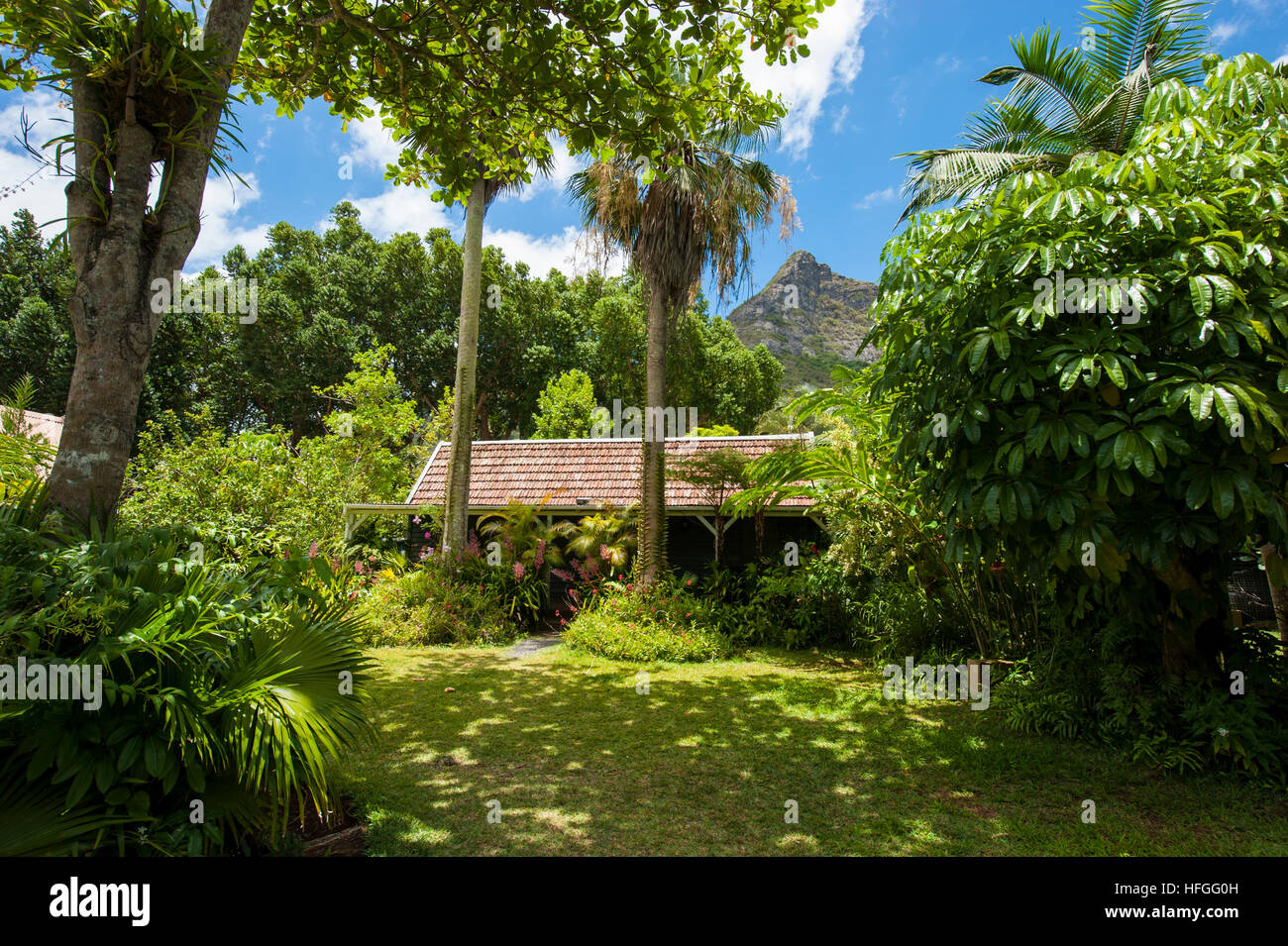 The Eureka House in Moka, Mauritius Stock Photo - Alamy