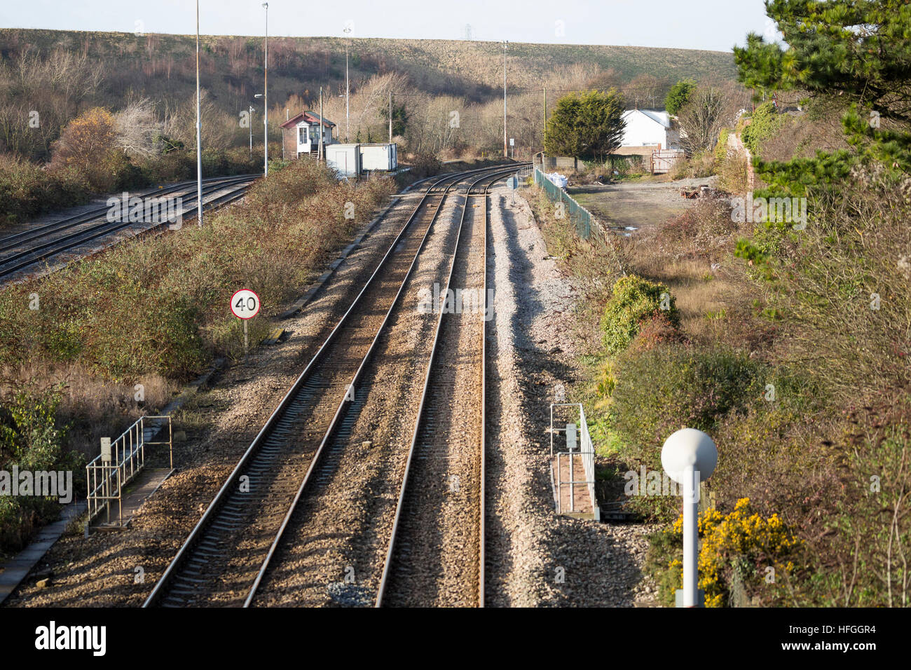 Railroad signal box hi-res stock photography and images - Alamy