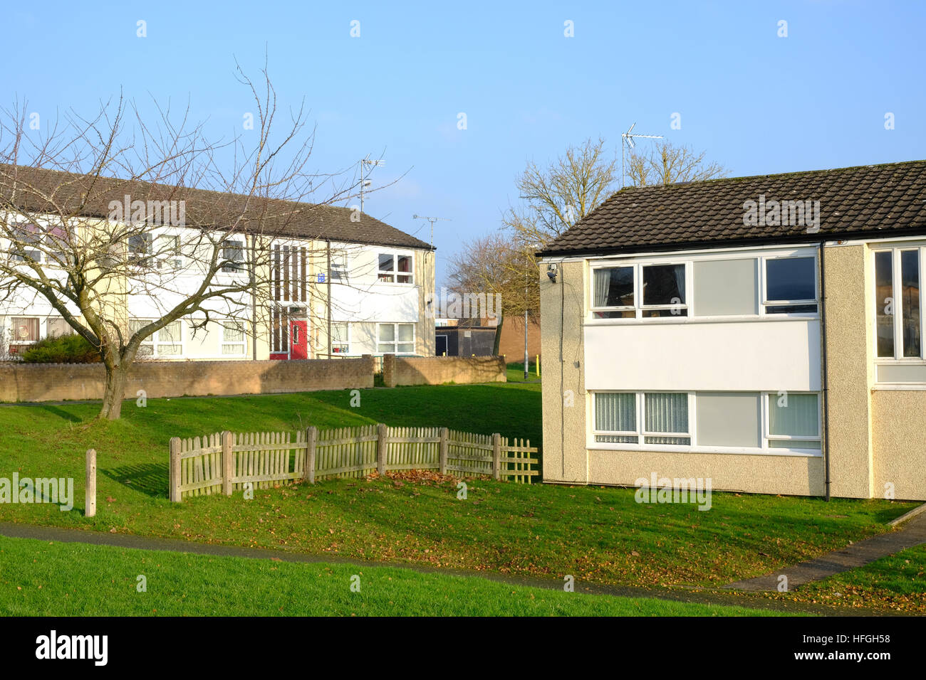 Social housing estate wales hi-res stock photography and images - Alamy